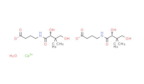 Chemical Structure and Physical Properties of Calcium Hopantenate ...